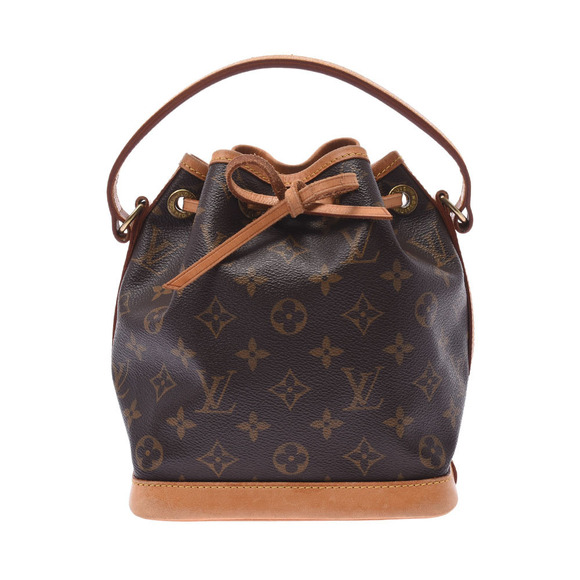 Louis Vuitton | Bags | Louis Vuitton Monogram Noe Brown Canvas Handbag ...